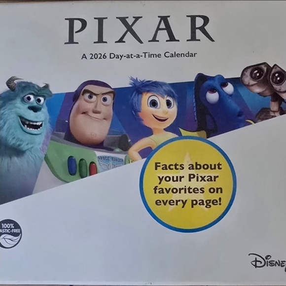 Office | 226 Pixar Desk Calendar Disney Daytoday Tear Off Toy Story ...